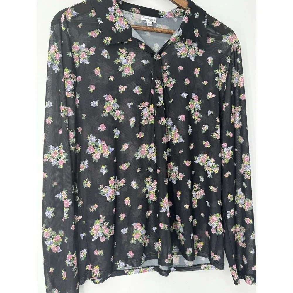 love, Fire | Tops | Love Fire Sheer X Plus Whimsigoth Fairy Grunge ...